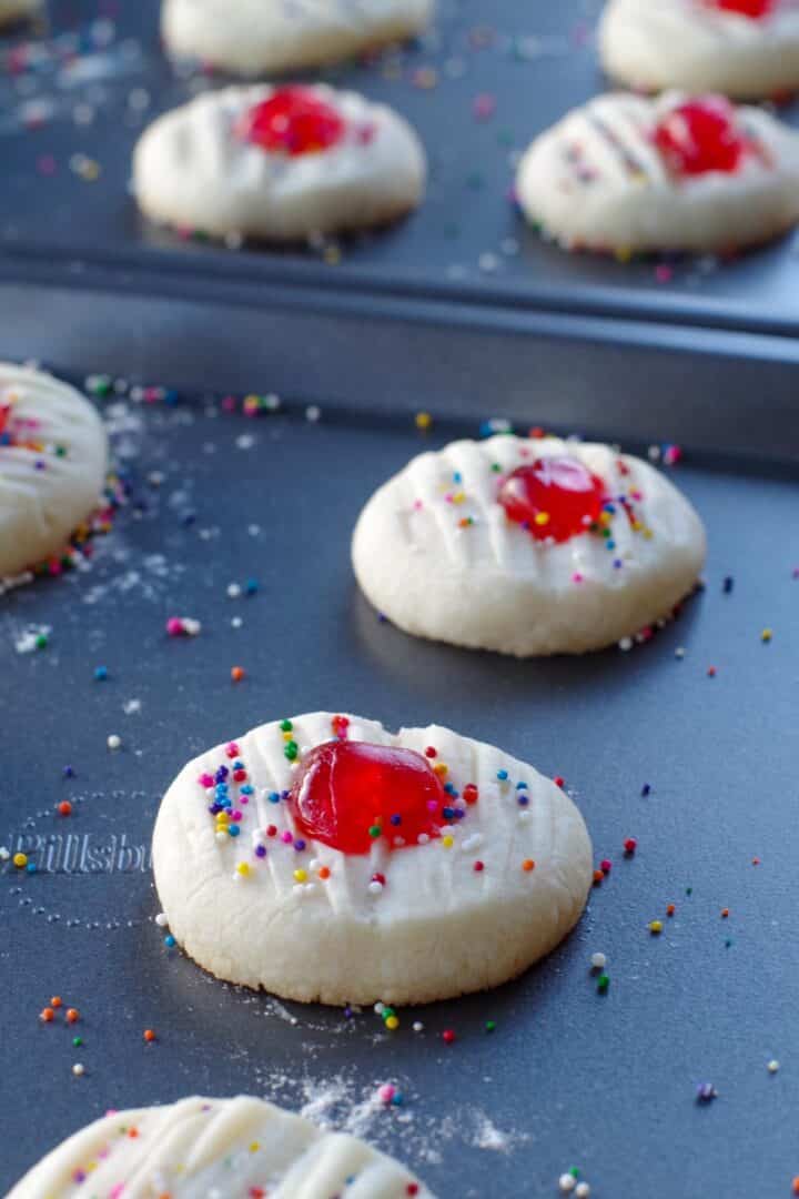 Whipped Shortbread Cookies (with cornstarch) - Food Meanderings