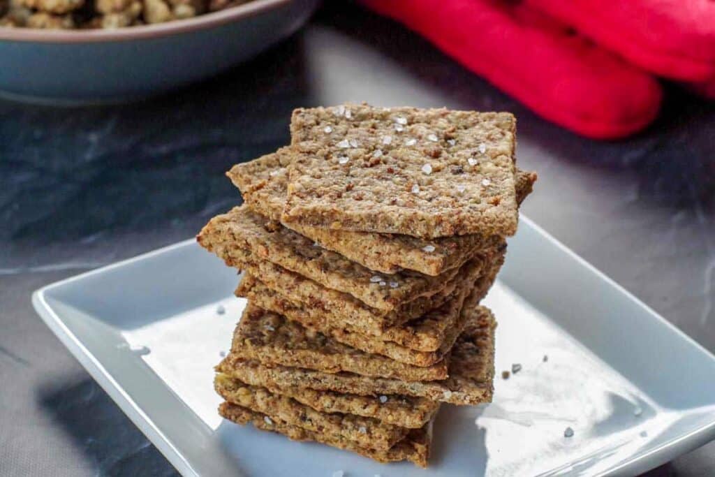 Leftover Stuffing Crackers - Food Meanderings