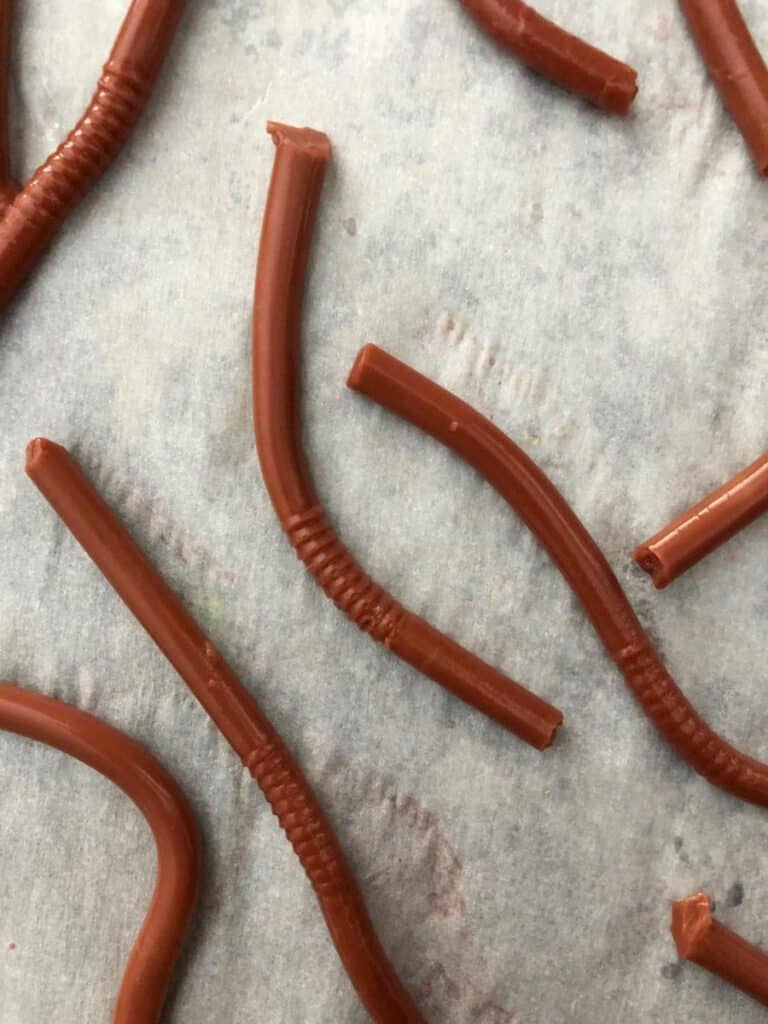 Realistic Jello Worms and Dirt Cup - Food Meanderings