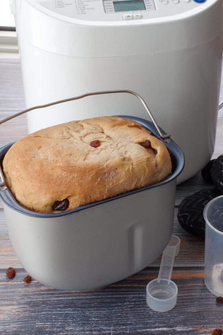 Bread Maker Cinnamon Raisin Bread - Food Meanderings