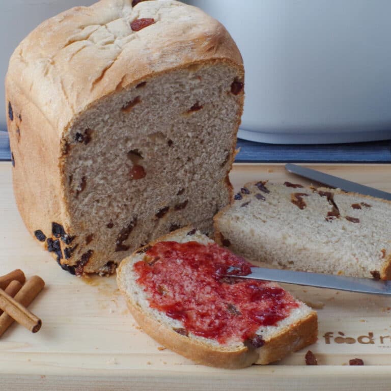 Bread Maker Cinnamon Raisin Bread - Food Meanderings