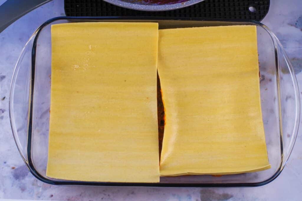 Make-Ahead Lasagna (with no boil noodles) - Food Meanderings