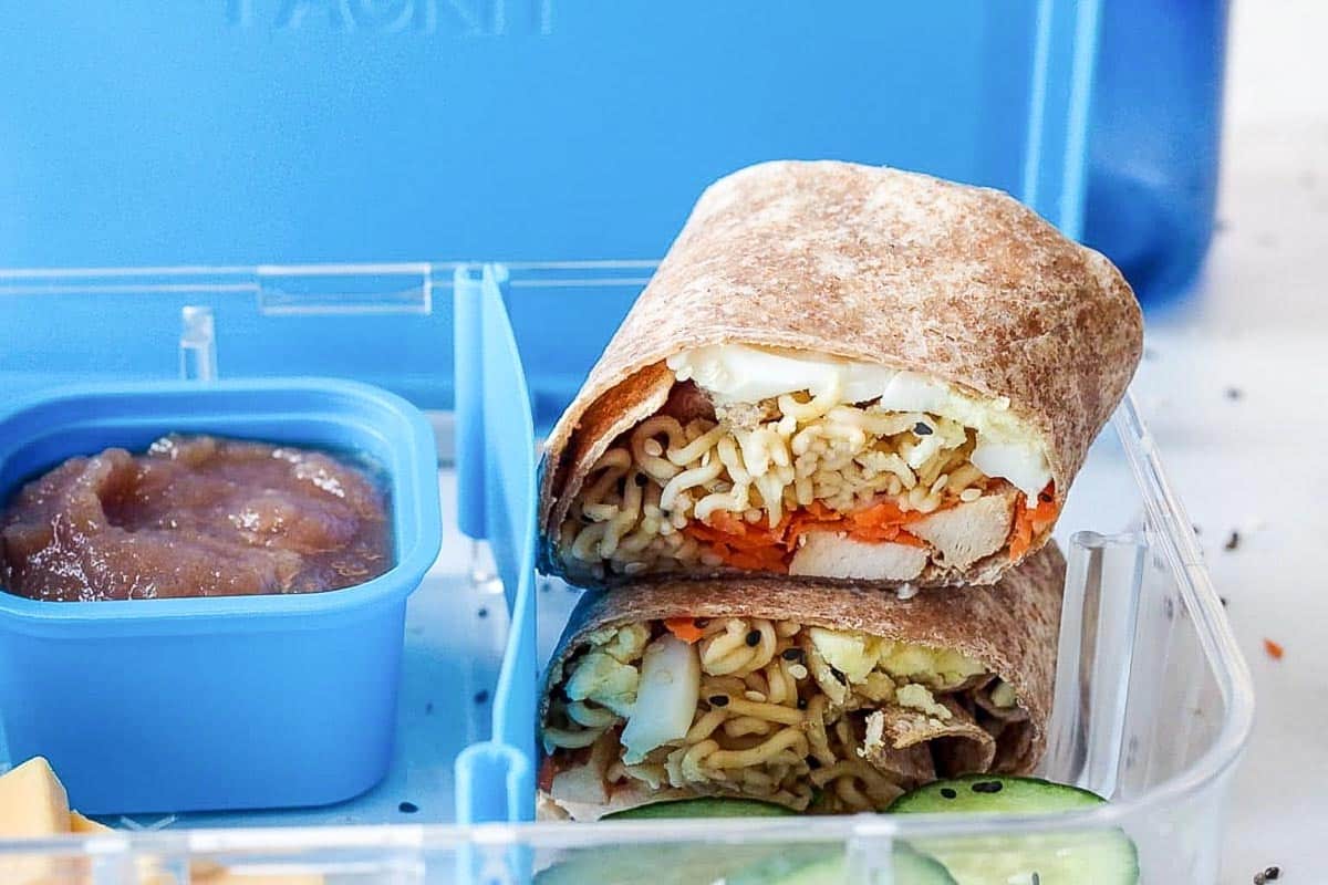 Ramen Wrap- Food Meanderings