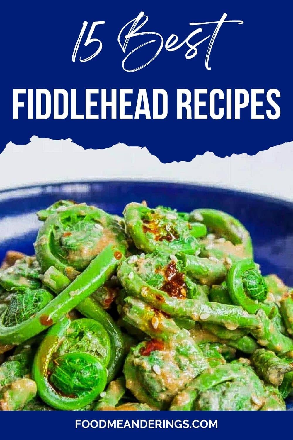 15 Best Fiddlehead Recipes & Fiddlehead Fern Dishes - Food Meanderings