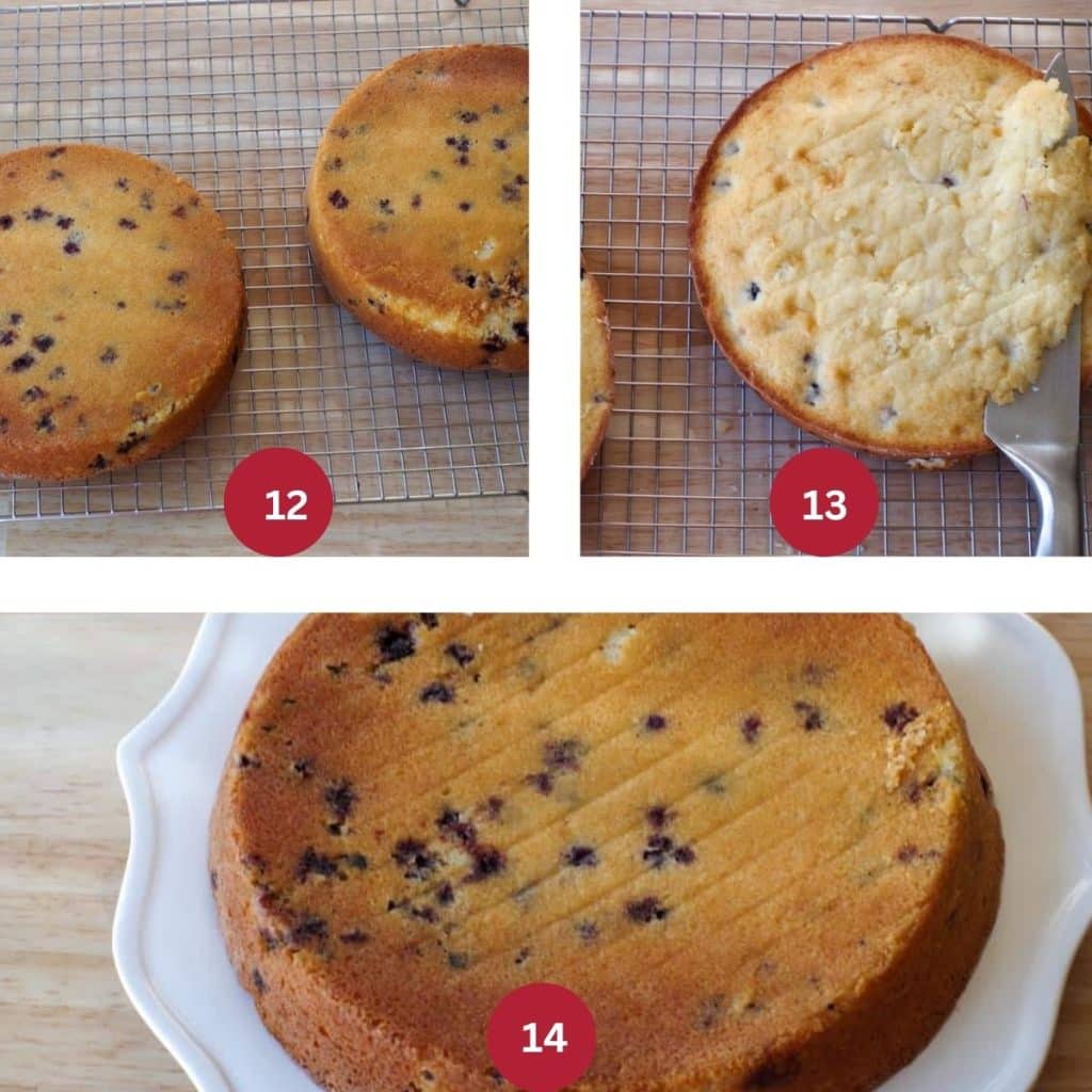 Saskatoon Berry Layer Cake - Food Meanderings