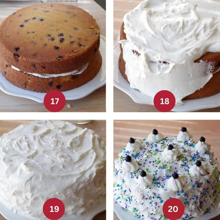 Saskatoon Berry Layer Cake - Food Meanderings