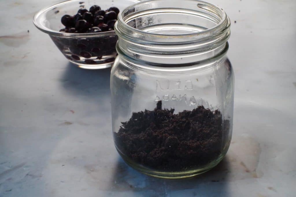 No Bake Saskatoon Berry Cheesecake - Food Meanderings