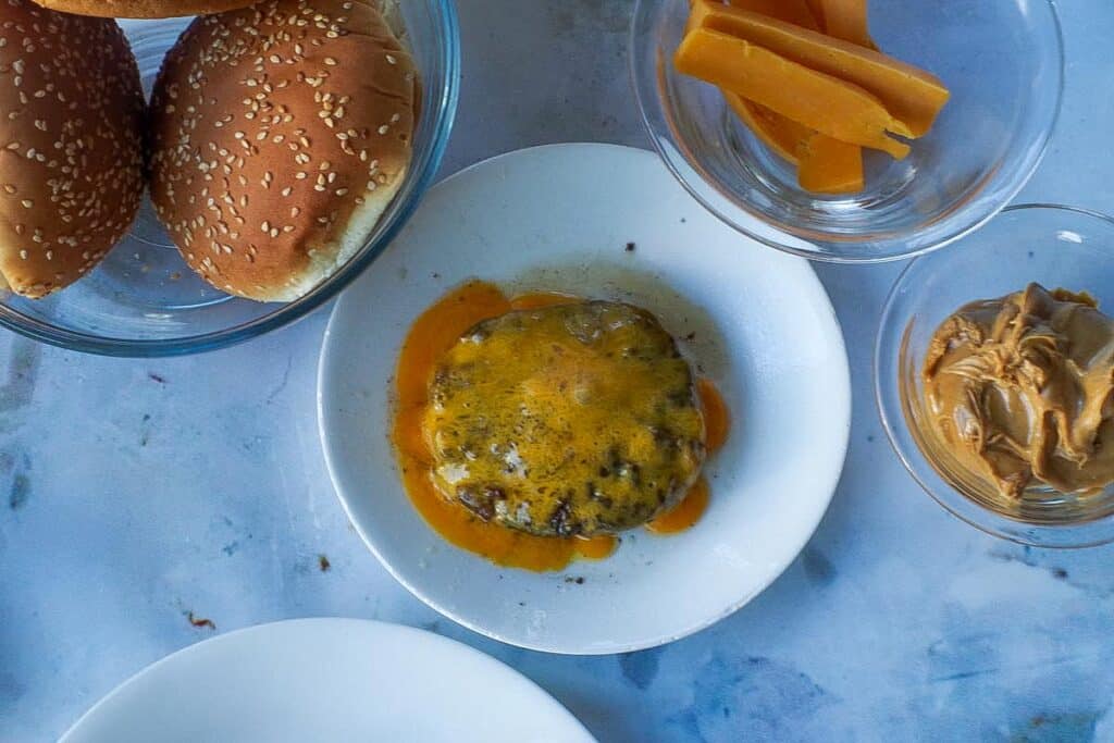 Guber Burger (Peanut Butter Burgers) - Food Meanderings