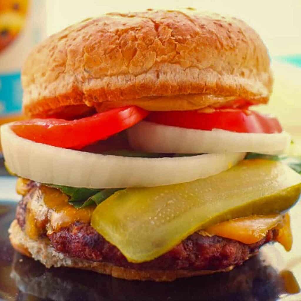 Guber Burger (Peanut Butter Burgers) - Food Meanderings