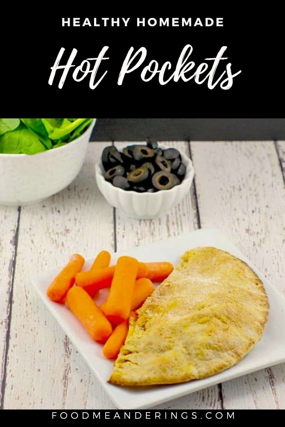 Healthy Homemade Pita Pizza Pockets - Food Meanderings