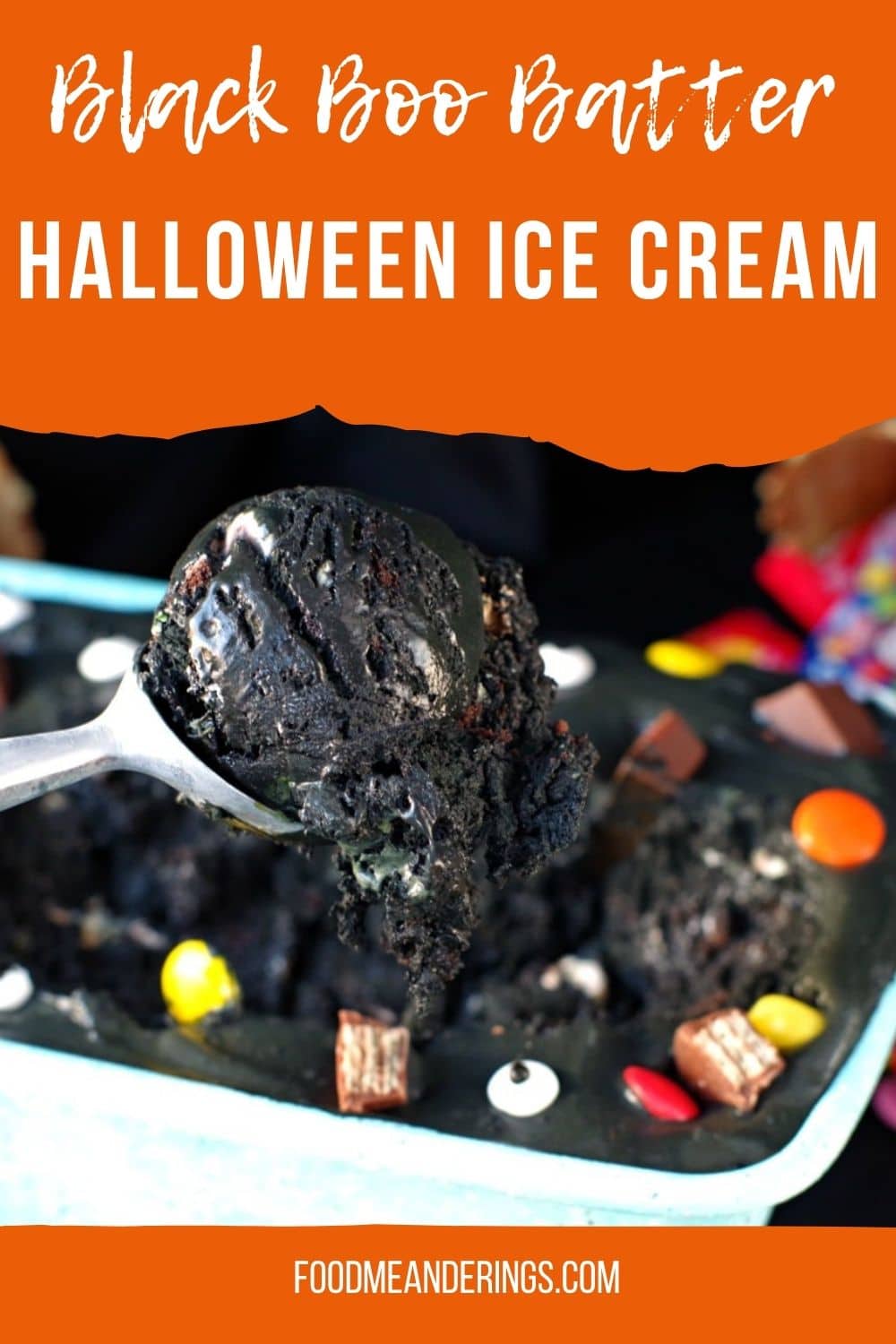 Boo Batter Ice Cream (no churn) - Food Meanderings