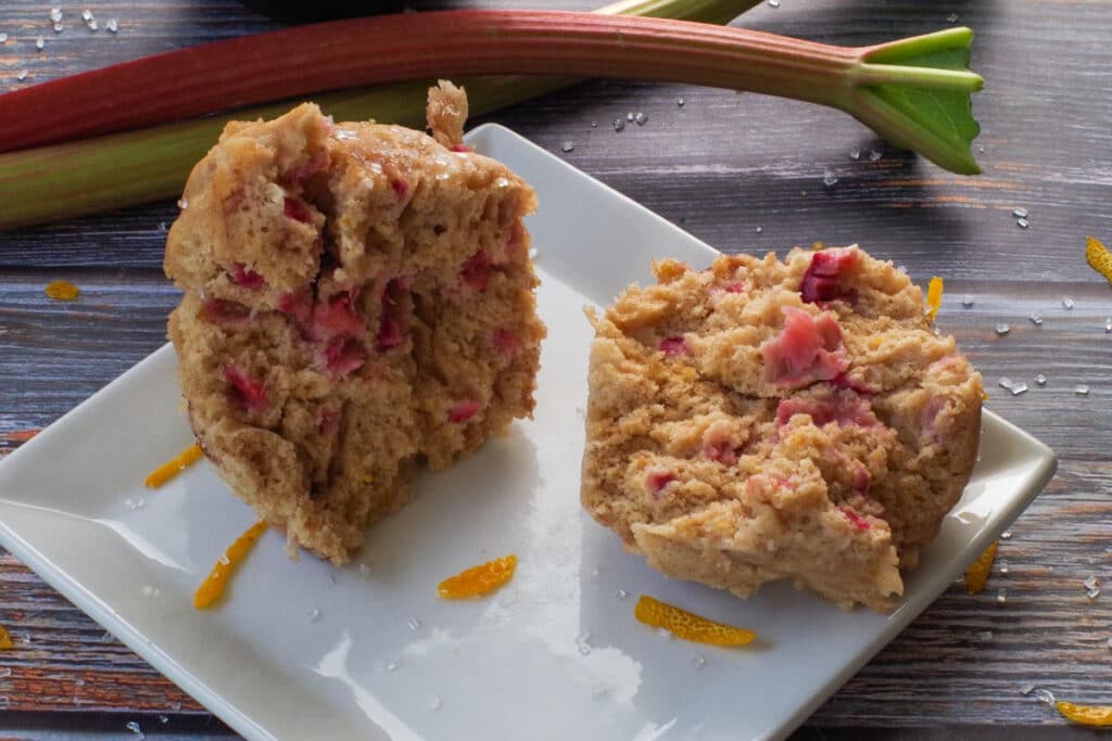Rhubarb Mug Muffin Muffins Food Meanderings